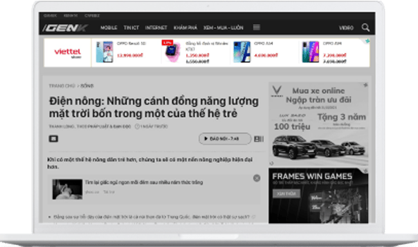 Admicro Ad Exchange - AdX - Giải pháp quảng cáo Local Network của Admicro