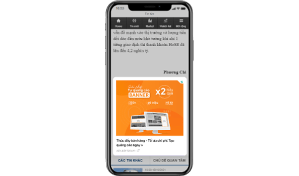 Admicro Ad Exchange - AdX - Giải pháp quảng cáo Local Network của Admicro