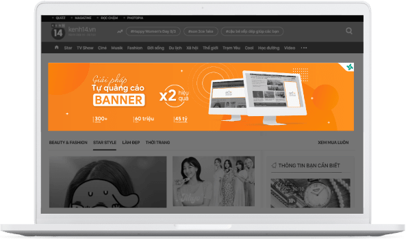 Admicro Ad Exchange - AdX - Giải pháp quảng cáo Local Network của Admicro